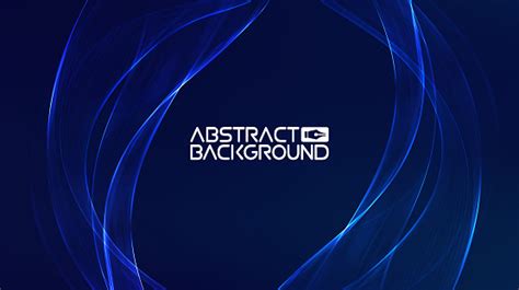 기술 미래 지향적 인 3d 블루 웨이브 추상 푸른 빛 효과 배경입니다 현대 기술 음악 디자인 0명에 대한 스톡 벡터 아트 및 기타 이미지 Istock