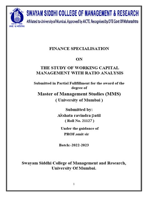 Project 2 1 Pdf Working Capital Sugarcane