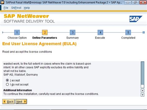 Step By Step Installation Guide For Sap Netweavera Sap Community