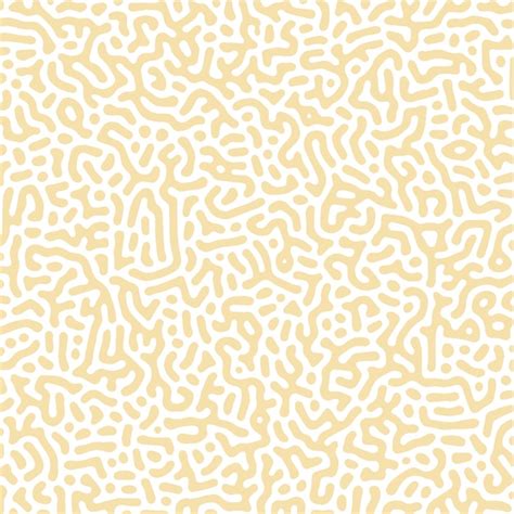 Premium Vector Monochrome Reaction Diffusion Organic Turing Pattern