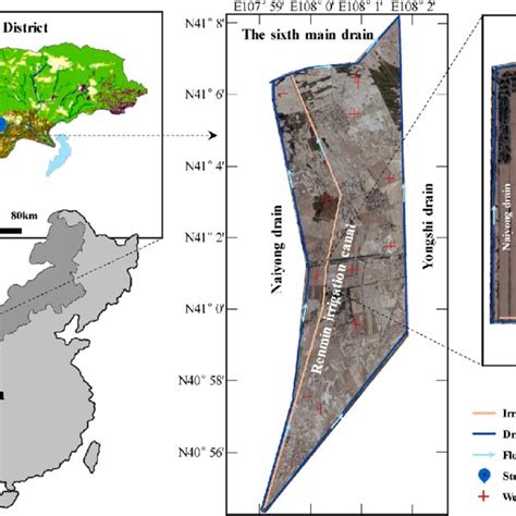 Location And Schematic Of The Interest Area Yonglian Yl And The