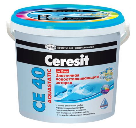 LakiKraskiPro - ЦЕРЕЗИТ CE A 40 Затирка эластичная водооттал ...