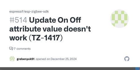 Update On Off Attribute Value Doesnt Work Tz 1417 · Issue 514