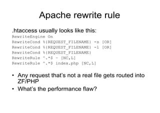 Performance Tuning With Zend Framework PPT