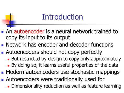 goodfellow chapter 14 autoencoders ppt download