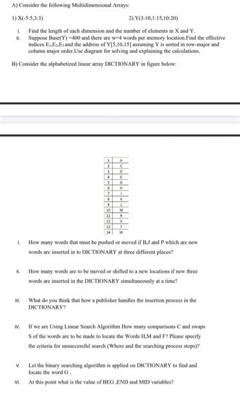 Solved Subject Data Structure And Algorithm Language