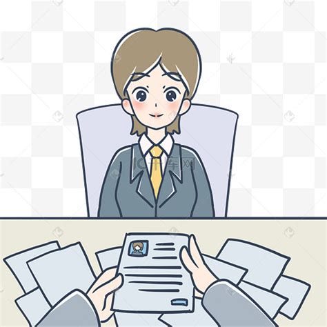 面对面面试图片 面对面面试图片素材免费下载 千库网