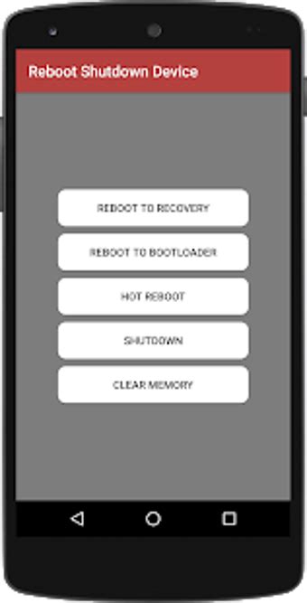 Reboot Restart Shutdown Device Apk For Android Download