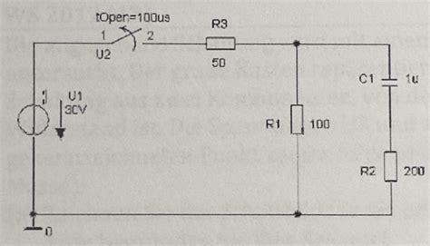 Solved In The Circuit Shown Below The Switch Is Initially Chegg