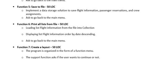 Solved Create A Java Oop Program To Manage Flight Management