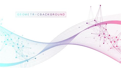 Big Genomic Data Visualization Dna Helix Vector Image