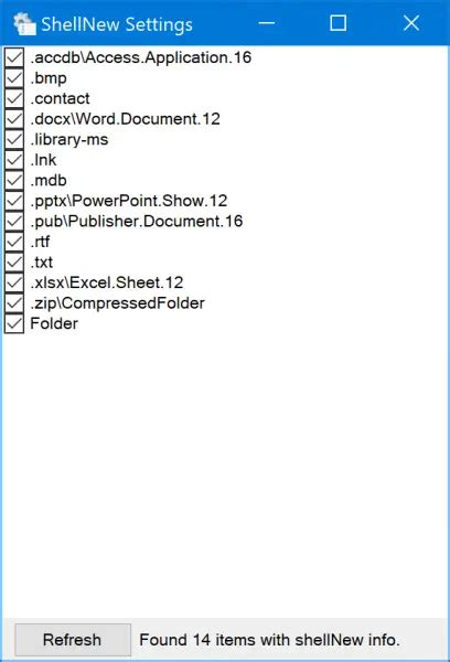 Add Or Remove Items From New Context Menu In Windows 1110