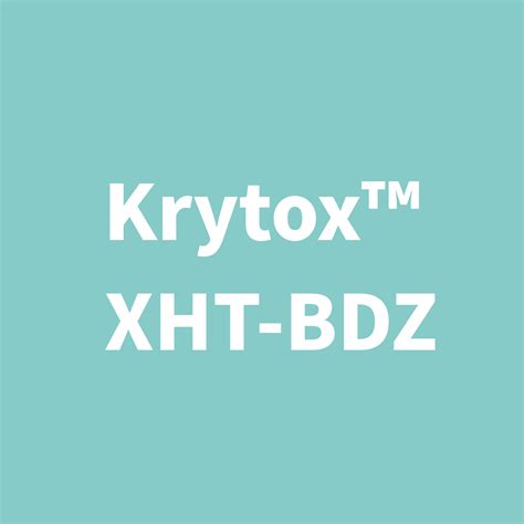KRYTOX™ XHT-BDZ – beaverkeys