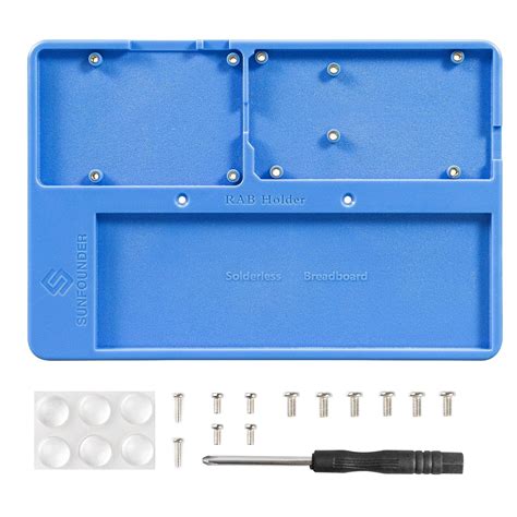 Sunfounder Rab Holder For Raspberry Pi Breadboard Holder 5 In 1 Base
