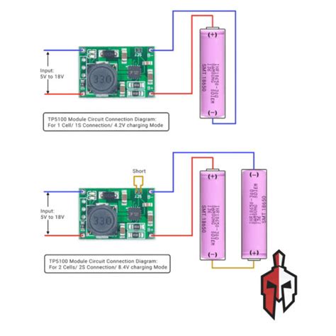 Tp5100 Lithium Cell Charging Module Alphatronic