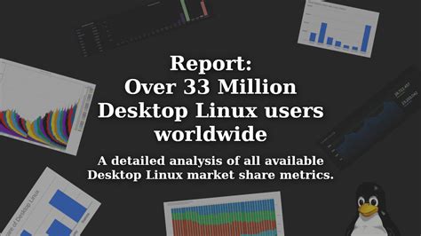 Report Over 33 Million Desktop Linux Users Worldwide