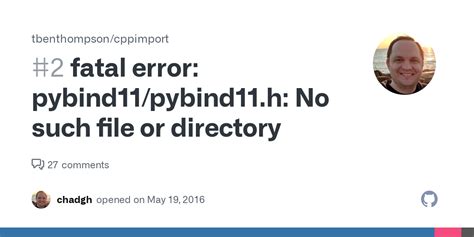 Fatal Error Pybind11pybind11h No Such File Or Directory · Issue 2