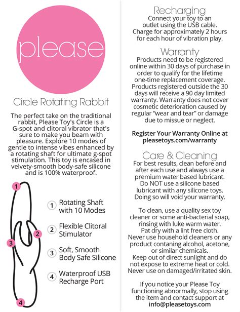 Product Instructions Please Toys