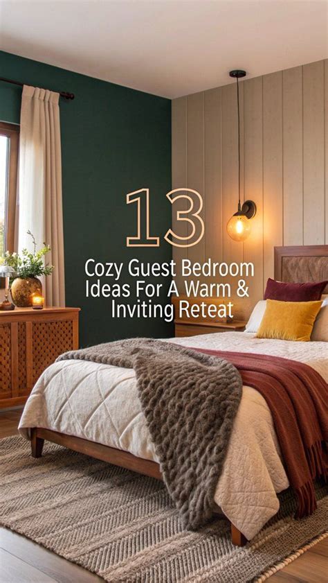 13 Cozy Guest Bedroom Ideas For A Warm And Inviting Retreat