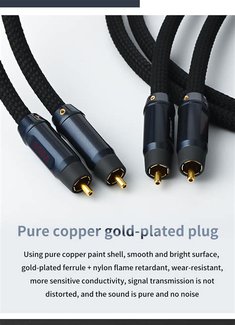 1101ag 4n 9999 Pure Silver Audio Cable Rca Cable Wire Core Audio