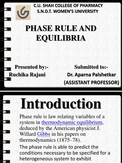 Phase Rule And Equilibrium Diagrams Boiling Equilibrium Boun