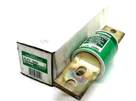 NEW LITTELFUSE KLPC1600 HI INTERRUPTING FUSES CLASS L 600V SB Industrial Supply Inc