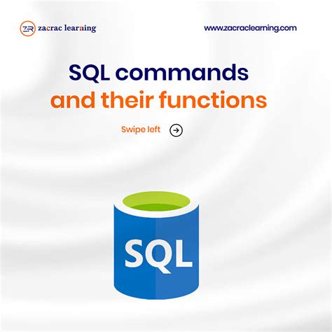 Zacrac Learning Know The Sql Commands And Their
