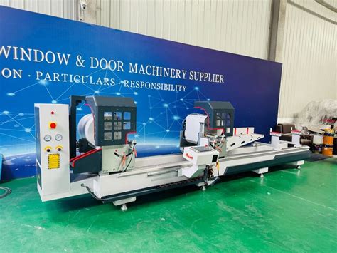 Cnc Double Head Precision Aluminium Cutting Machine 16 Inch At