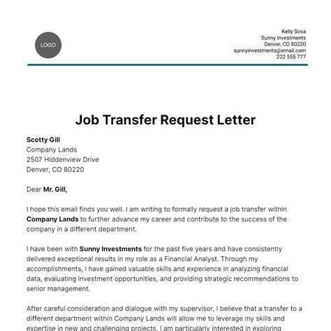 Job Reassignment Letter Example Sample Recomendation Letter For