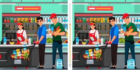 Visual Challenge Iq Are You Fast Enough To Find All 6 Differences In Less Than 25 Seconds Test