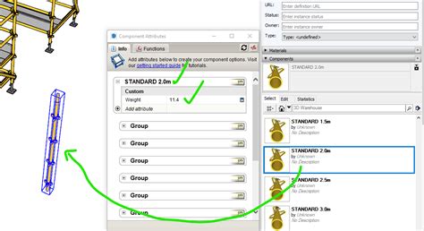 Issue With Attributes Not Updating When Replacing A Component With Another SketchUp