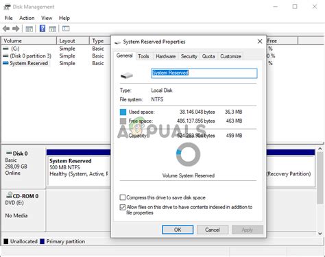 fix disk space error 0x80780119 when creating system image