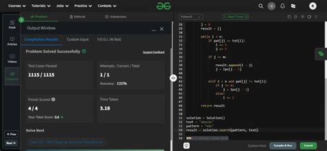 Geekstreak2024 Gfg160 Problemsolving Python Geeksforgeeks