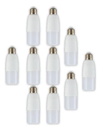 13w Focos Led E27 Tubular Cilindro Luz Blanco Cálido 10pcs Blanco