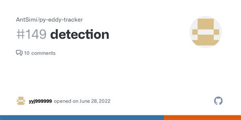 Detection Issue 149 AntSimi Py Eddy Tracker GitHub