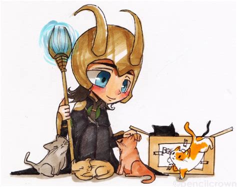 Harleyquinn2011s Deviantart Favourites Loki Cat Loki Fanart Loki
