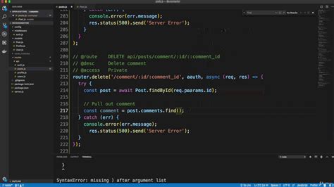 028 Add Remove Comment Routes Reactjs Reactjs Youtube