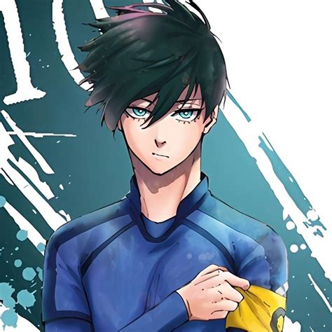 Itoshi Rin Rin Itoshi Colored Manga Rin Itoshi Blue Lock