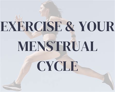 Do Exercise And Your Menstrual Cycle Mix