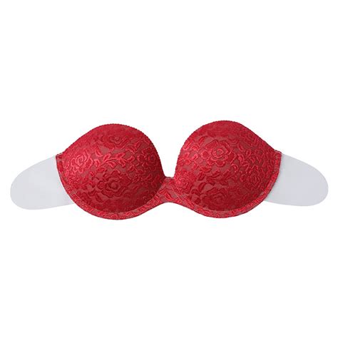 Bkqcnkm Strapless Bra Bras Women Thin Sexy Front Button Bra Beauty Back