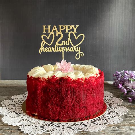 Custom Cake Topper For Heart Transplant Anniversary Heartiversary Cak