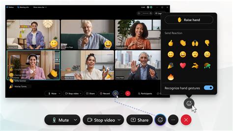 Webex App Use Reactions In Your Meetings
