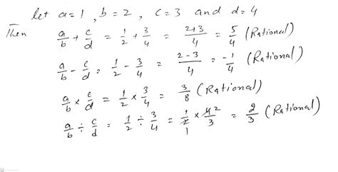 Let A B C D Be Non Zero Integers Show That Each Of The Following Is A