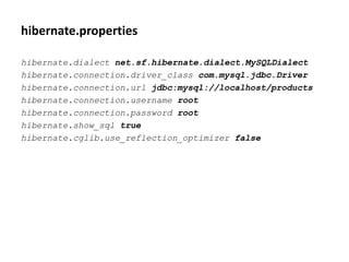Hibernate PPT