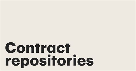 Contract Repositories Everything You Need To Know Pandadoc