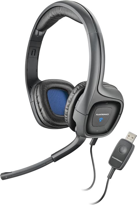 Amazon Com Plantronics Audio USB Multimedia Headset With Noise Canceling