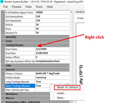 Reseting To Defaults