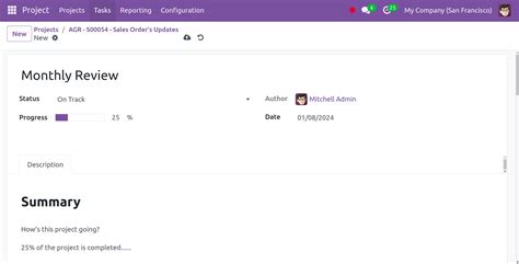 Project In Odoo Odoo Community Book