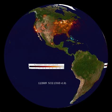 Nitrogen Dioxide Science On A Sphere