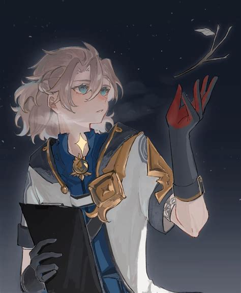 Albedo Genshin Impact Drawn By Kusur Danbooru